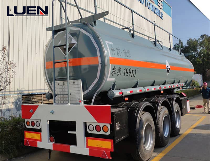 Heavy Duty Army Custom Aluminum 60 Ton Oil Tank Trailer from China ...